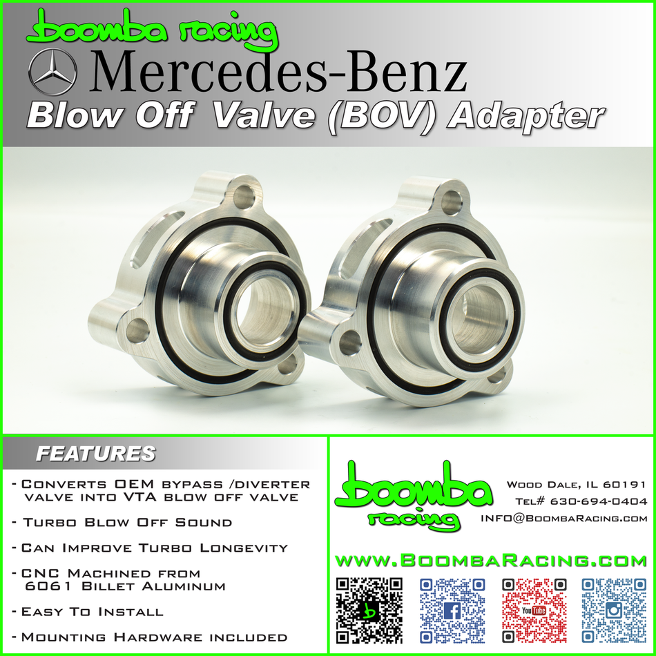 MERCEDES BENZ BLOW OFF VALVE (BOV) ADAPTER – SBX Performance