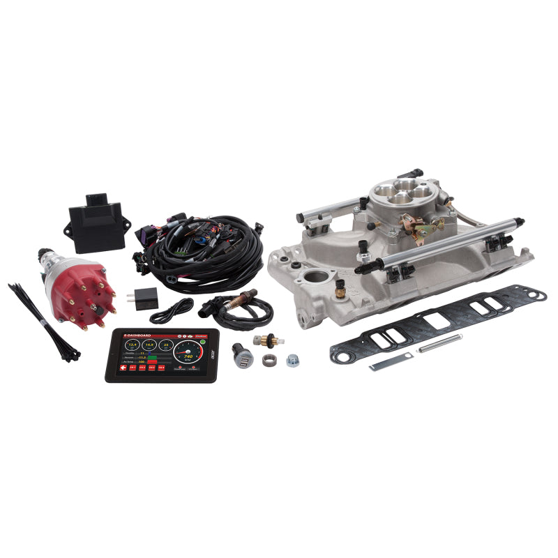 Edelbrock Pro Flo 4 EFI System Seq Port Pontiac 326-455ci 625 Max HP 3 ...